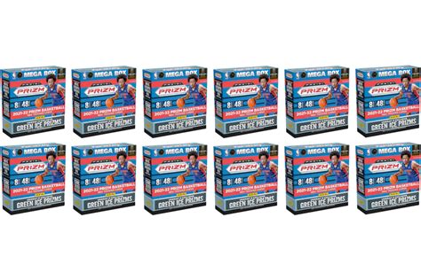 2021 22 Panini Prizm Basketball Fanatics Exclusive Mega Box Green Ice