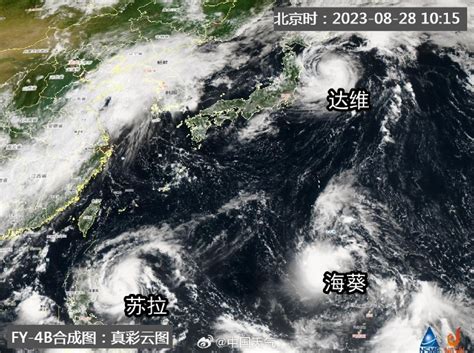 三个台风形成三台共舞它们都会去哪儿