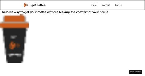 Git Coffee Codesandbox