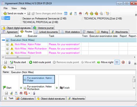 Document Routing Based On The Fosslook Edms Platform