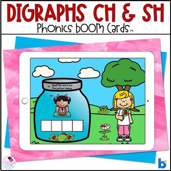 Digraph Sh Ch Practice St Grade Phonics Review Boom Cards With Digraphs