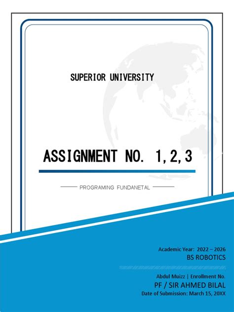 Pf Assignment No 123 Pdf Computing Software Engineering