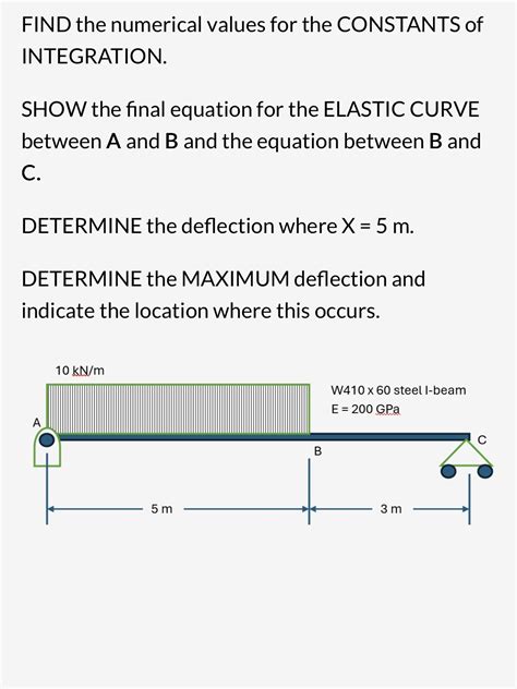 Find The Numerical Values For The Constants Of