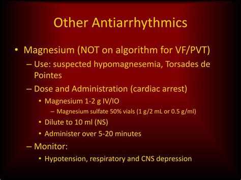 PPT ACLS Pharmacotherapy Update PowerPoint Presentation Free Download ID 2156545
