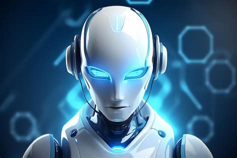 Premium Ai Image Futuristic Ai Interaction 3d Vector Robot Chatbot In Technology