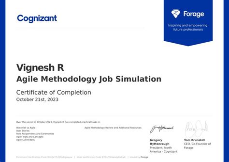 Cognizants Agile Methodology Simulation Vignesh R Posted On The Topic Linkedin