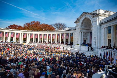 Veterans Day Ceremony At Arlington National Ceremony November 11 2024