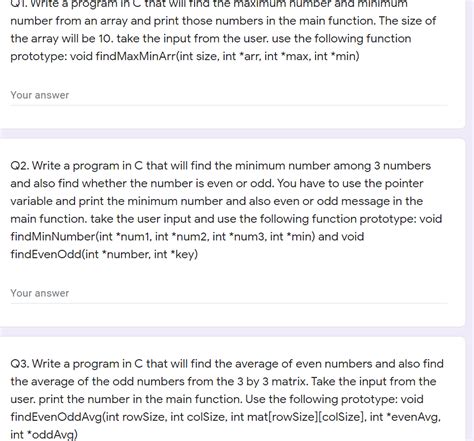 Solved Q Write A Program In C That Will Find The Maximum Chegg