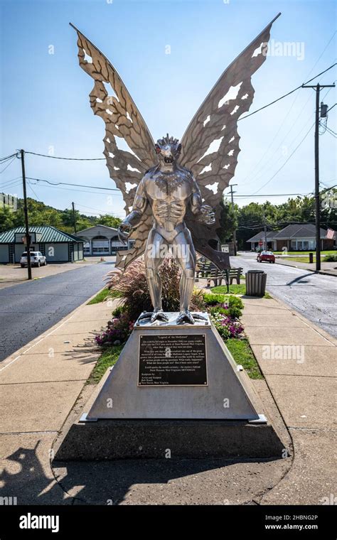 Point Pleasant West Virginia Sept 10 2021 The Mysterious Mothman