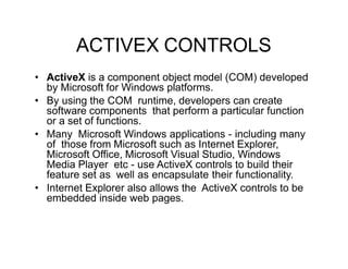 Net Based Component Technologies Ppt