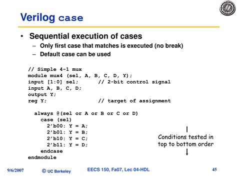 Ppt Eecs 150 Components And Design Techniques For Digital Systems Lec 04 Hardware