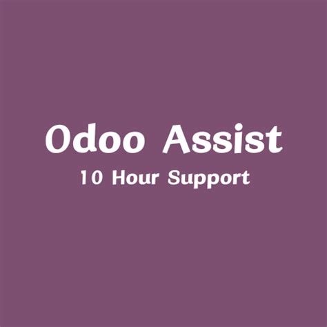 Odoo Assist 10 Hour Support Calibrate Erp