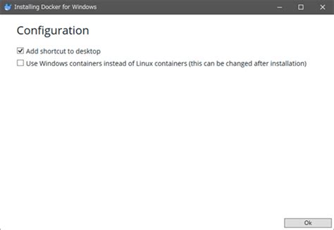 WSL の docker client からDocker for Windows の docker daemon を使う手順 ラボラジアン