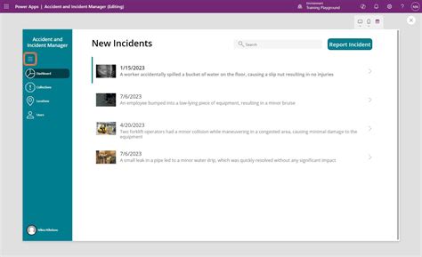Powerapps Tutorial How To Create A Collapsible Side Navigation Menu