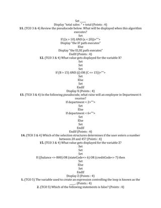 Devry Cis 115 Final Exam 1 PDF