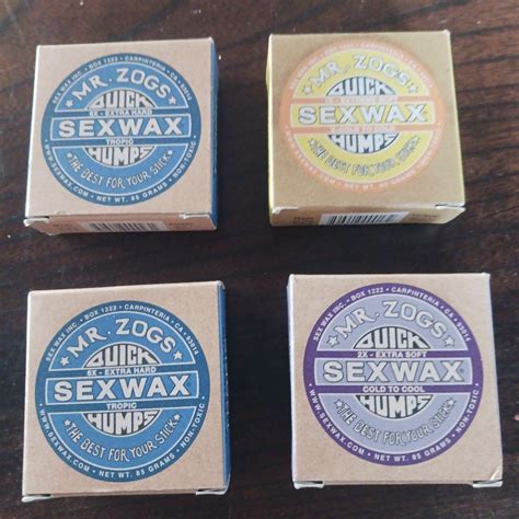 新品 Sex Wax セックス サーフィン ワックス 4点セット メルカリ