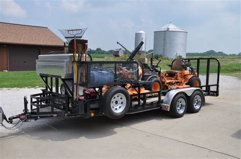 Lawn Care Trailer Setup