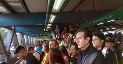 Metro Cdmx Hoy 15 De Junio De 2023 Fallas En Línea 8 Provocan Retrasos