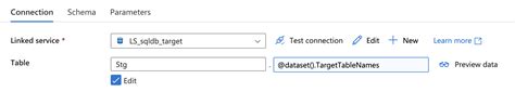 CloudShift Azure Data Factory Extracting Multiple Tables With 1 Dataset