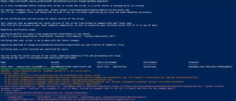 Getting Error While Running PowerShell After Keyvault Generation