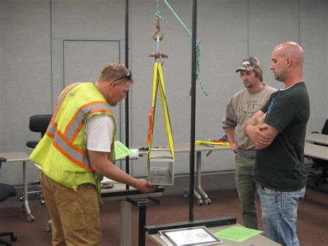 Crane Rigging Evaluation Local 49 Training Center