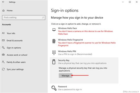 How To Sign Into Apps Using Security Key In Windows