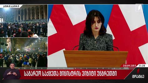 საგარეო საქმეთა მინისტრის ვიზიტი უნგრეთში Youtube