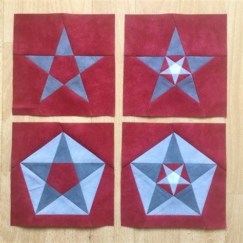 Ithinksew Patterns And More 4 Pattern Bundle Five Pointed Star