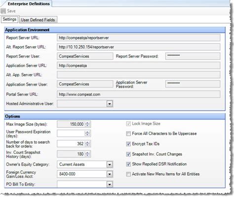Enterprise Definitions