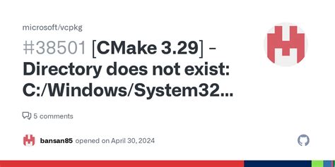 Cmake 329 Directory Does Not Exist Cwindowssystem32config