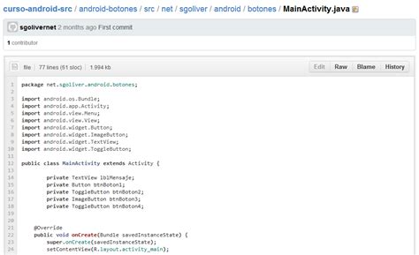 Código del curso en GitHub sgoliver net
