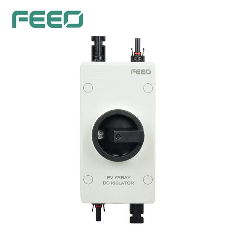 FEEO PV Array DC Isolator Switch Solar Solved