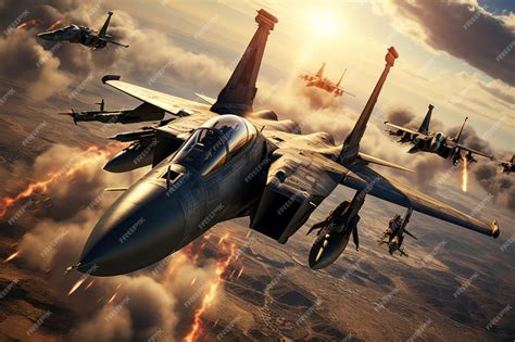 Premium Ai Image Fighter Aircraft Supply Of Military Hypersonic Jets Generative Ai