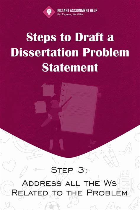 Here Is The Step By Step Guide To Draft A Dissertation Problem