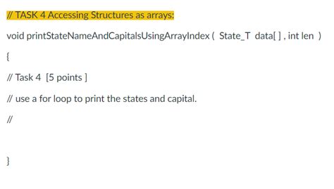 Solved A Structure Will Be Defined As Typedef Structstate