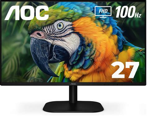 Aoc 27b2h2 27” Frameless Ips Monitor Fhd 1920x1080 100hz 101 Srgb