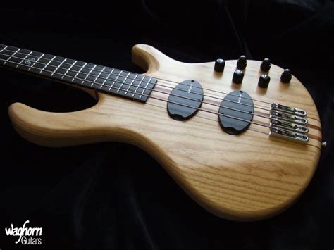Waghorn Poseidon Bass With Custom Maple Bubinga Neck