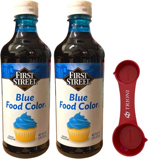Blue Food Coloring Liquid Bundle Includes Two 2 Bottles