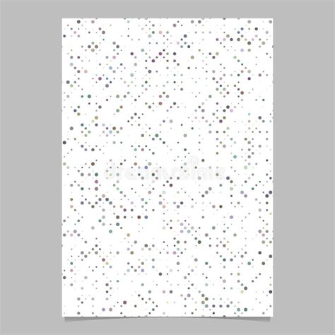 Colorful Abstract Dot Pattern Brochure Background Stock Vector Illustration Of Abstract