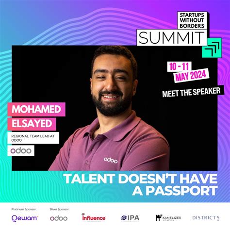 Mohamed Elsayed On Linkedin Odoo Startups Startupswithoutborders Erp 11 Comments