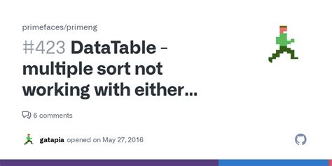 Datatable Multiple Sort Not Working With Either Scrollable Tables Or Lazy Tables · Issue 423