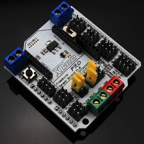 Arduino Electronic Building Blocks Expansion Board V4v5 Freaduino Sensor Shield Free Shipping