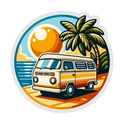 Beach Van Pngs For Free Download
