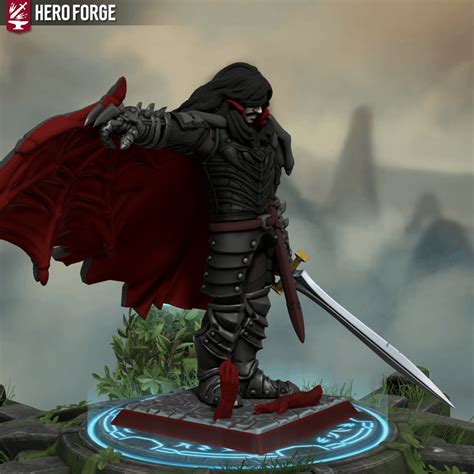 Heres My 3rd Heroforge Hellsing Mini Count Vlad Dracula Tepes Happy Halloween Rhellsing