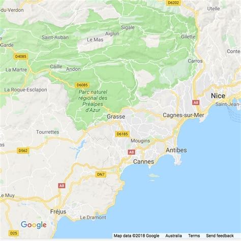 Grasse France Map