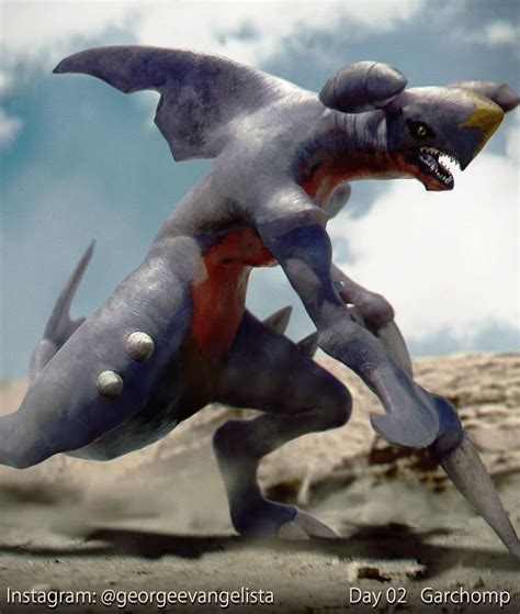 Realistic Garchomp