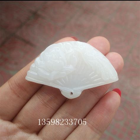 白玉扇子图片 白玉折扇好吗 玉扇子图片 第10页 大山谷图库