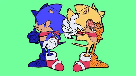 Heres A Piece Of Concept Art Of Super Sonic For My Fan Game R Sonicthehedgehog