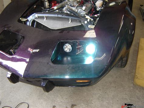 C3 Corvette Led Headlights Wcustom 3d Printed Adapters 51 Off
