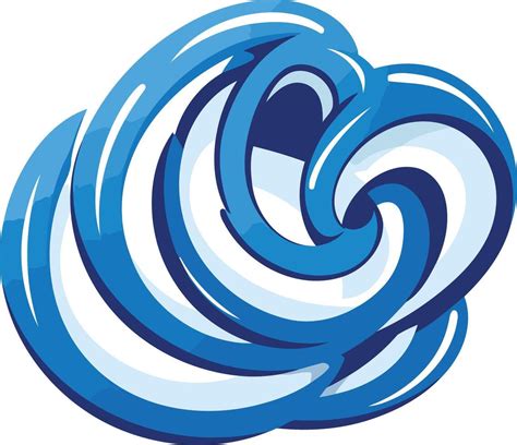 Abstract Blue Swirls 49255327 Vector Art At Vecteezy